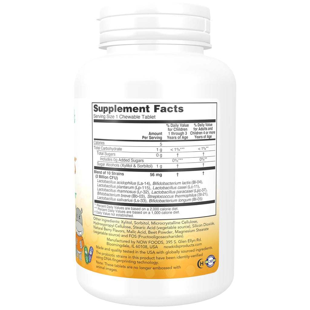 kids probiotic chewables for digestion