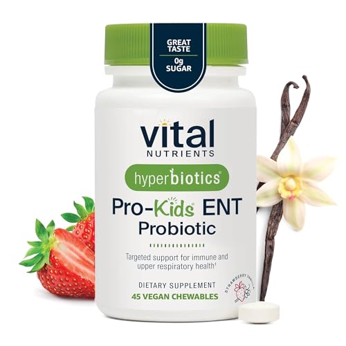 kids probiotic chewables strawberry vanilla