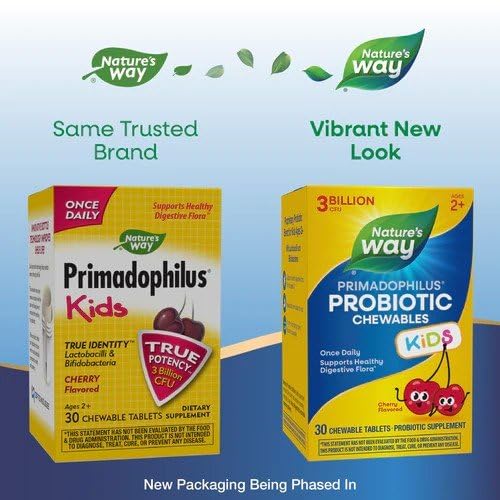 kids probiotic chewables with 3 billion CFU