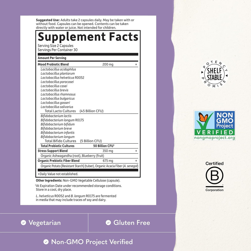 Kids probiotic for better mood support