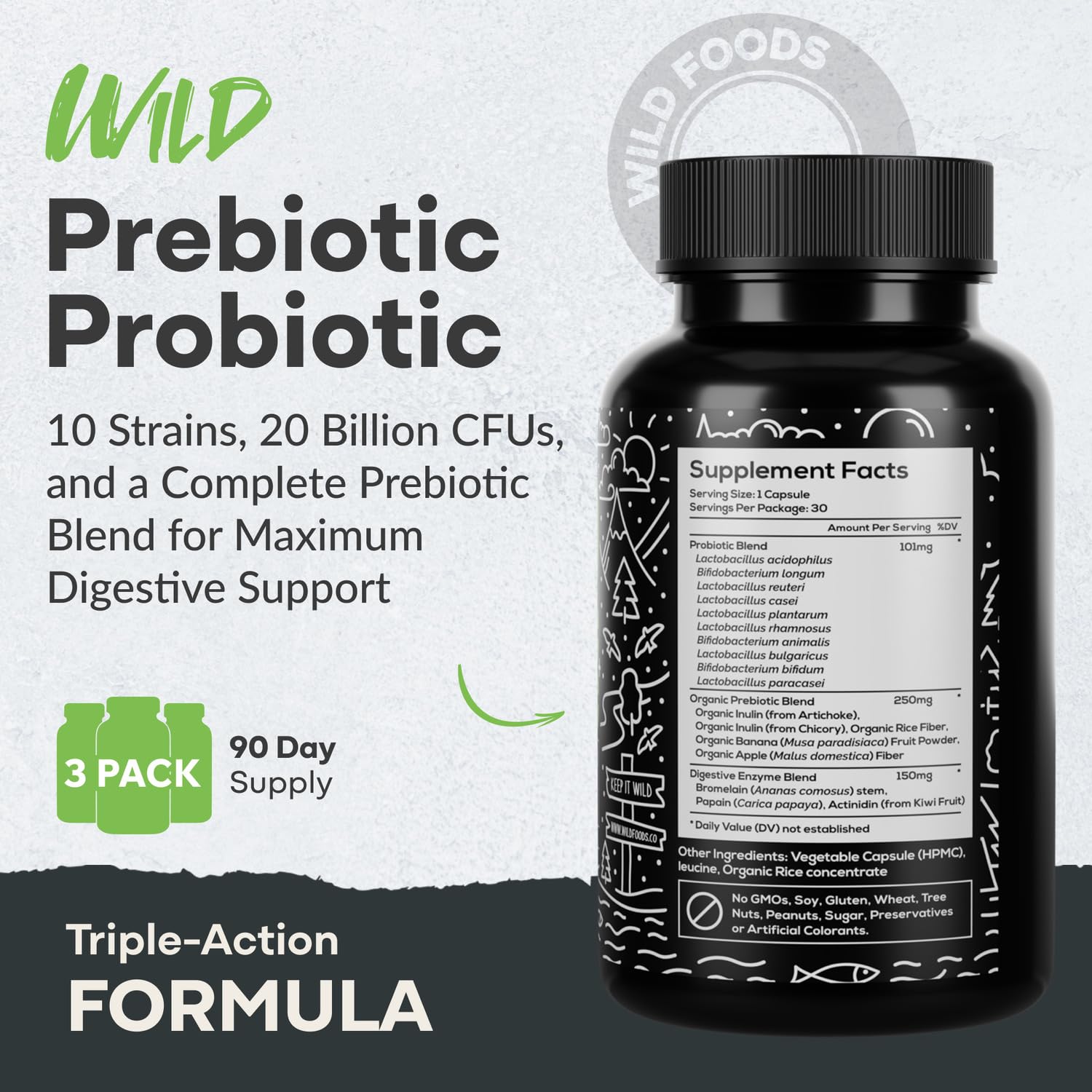 Kids probiotic for healthy digestion