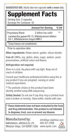 kids probiotic for healthy gut