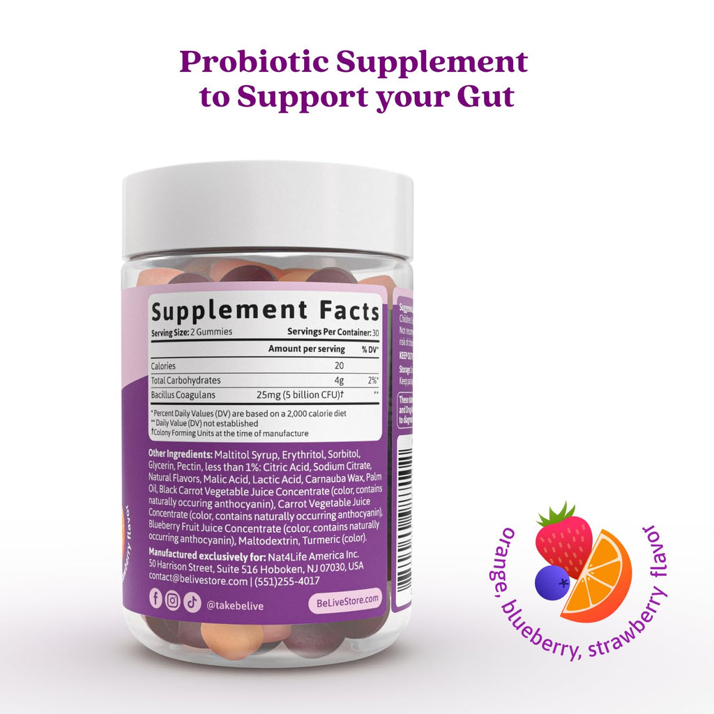 kids probiotic gummies for healthy digestion