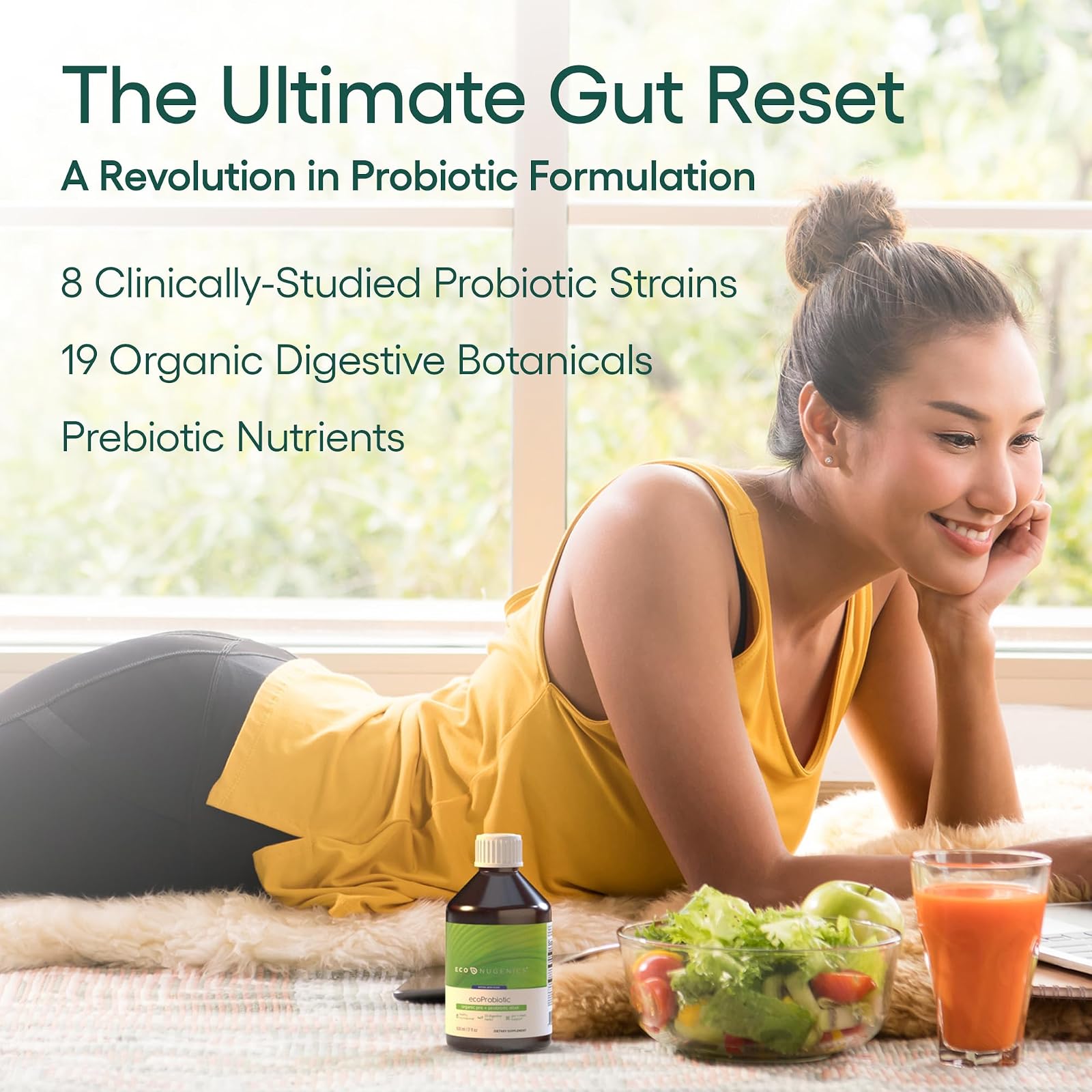 Kids probiotic liquid for digestive wellness