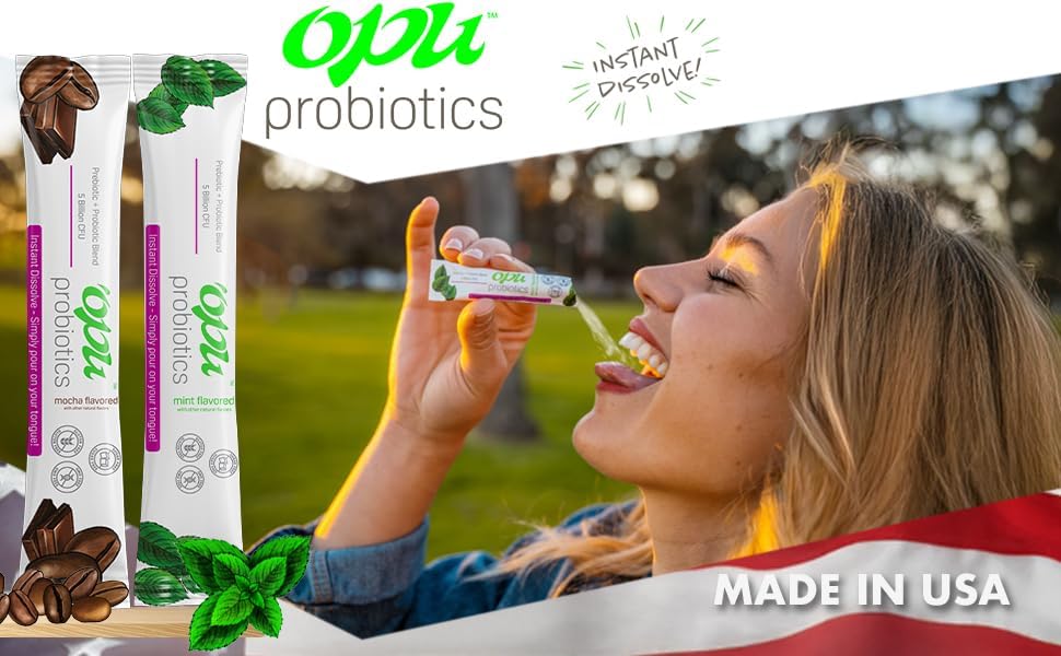 Kids probiotic mint flavour tablets