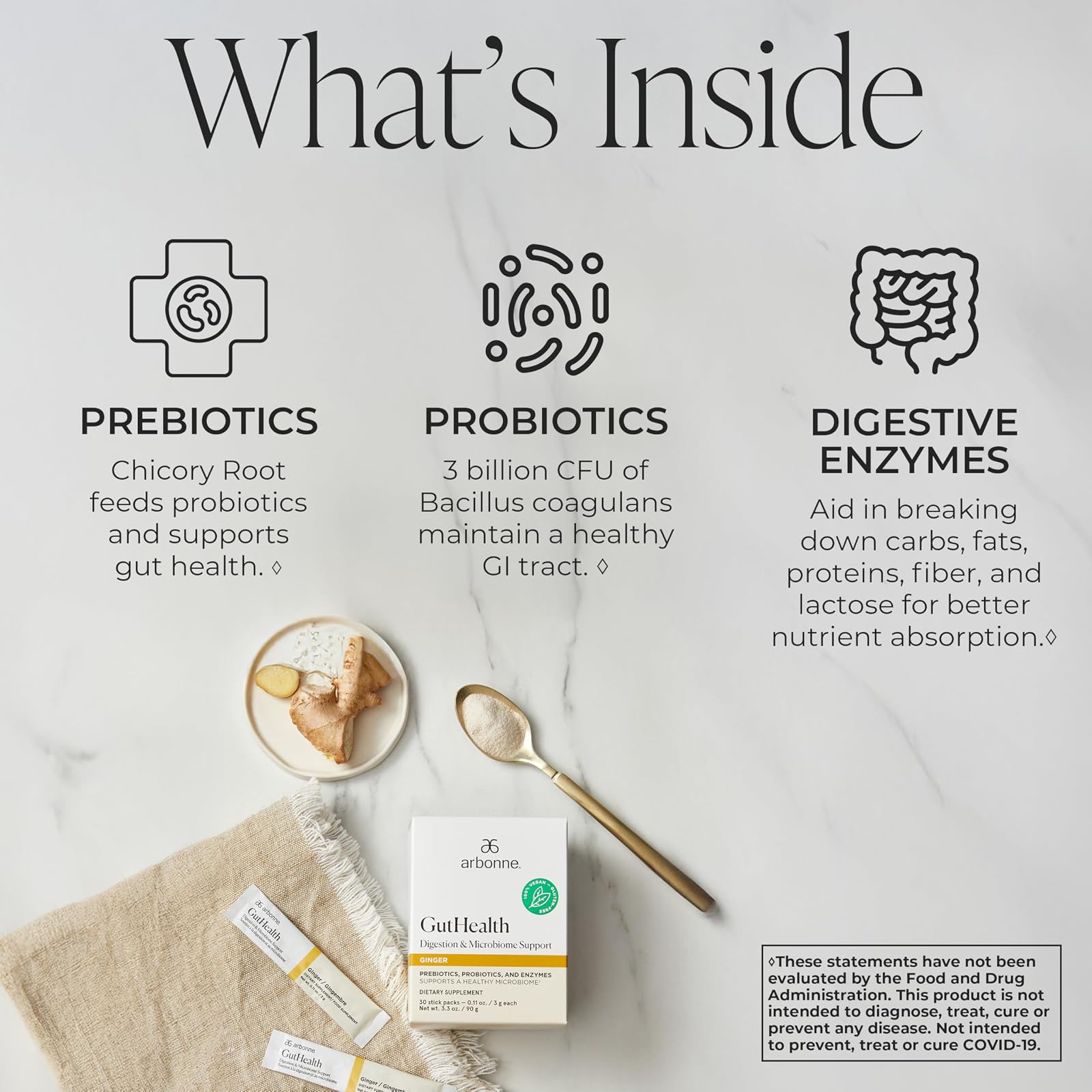 Kids probiotic powder for digestion