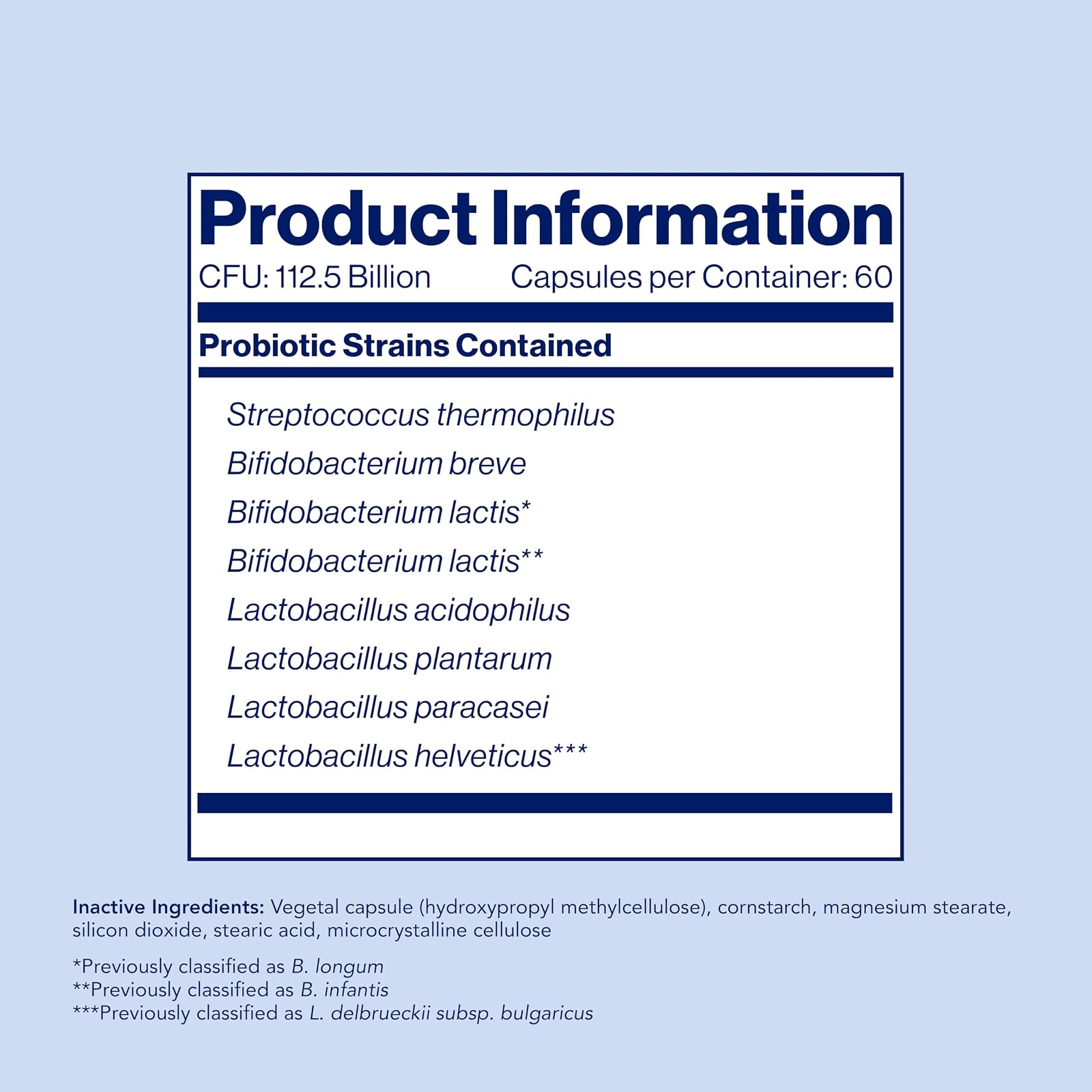 kids probiotic VSL #3 formula
