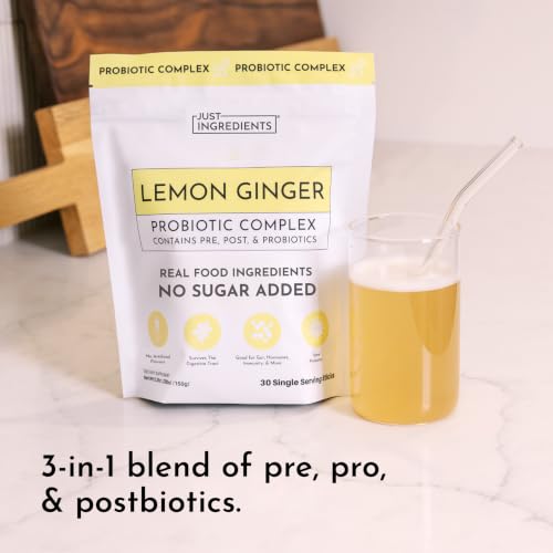 Kids probiotic with natural lemon flavour