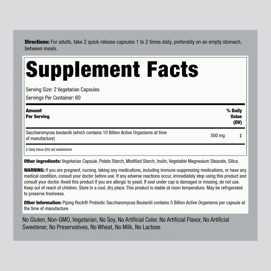 Kids probiotic with Saccharomyces Boulardii