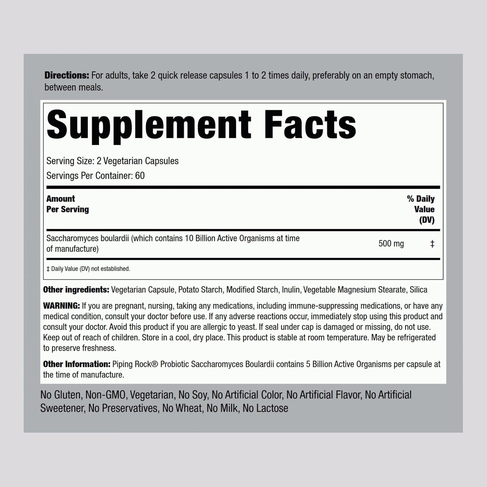 Kids probiotic with Saccharomyces Boulardii