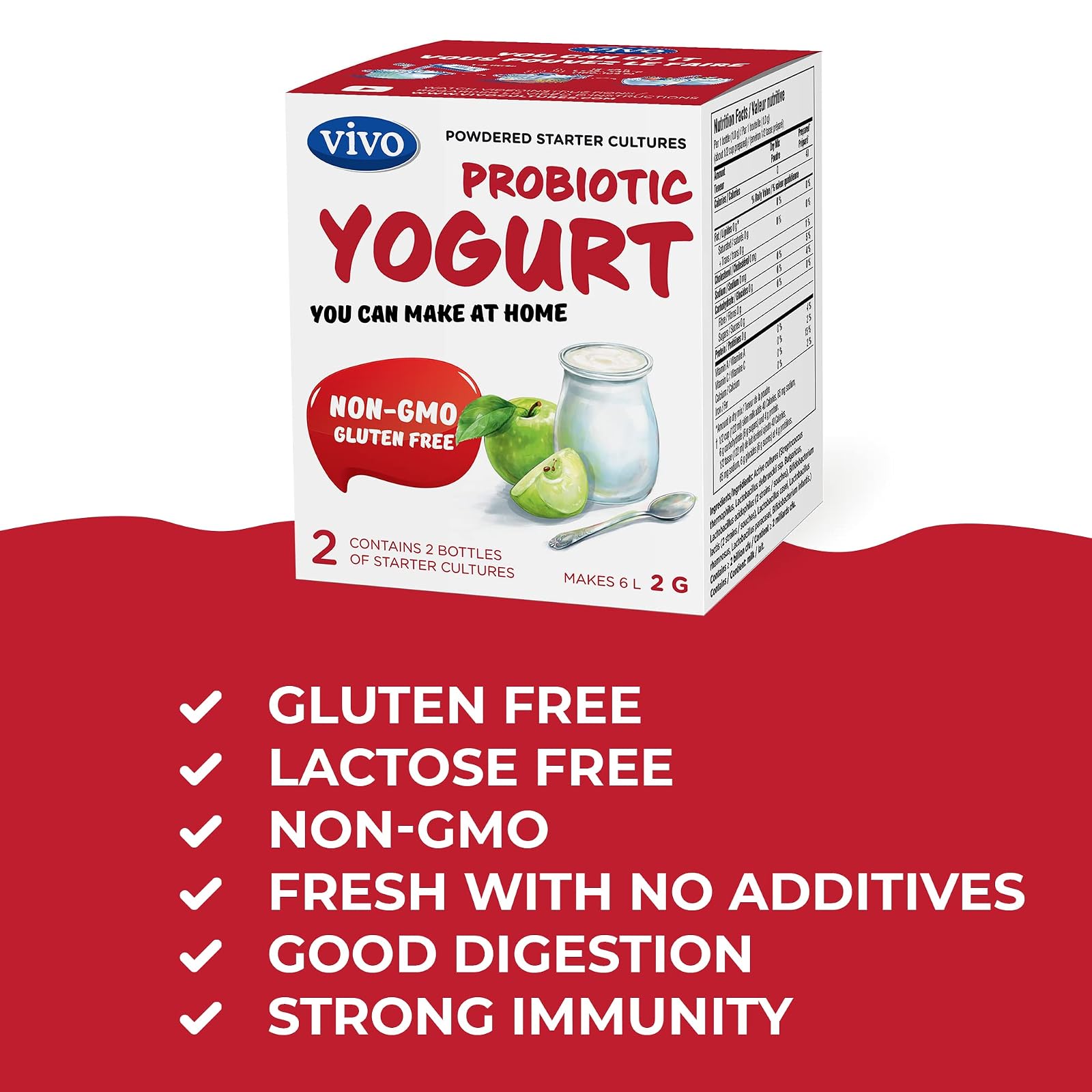 kids probiotic yogurt starter pack