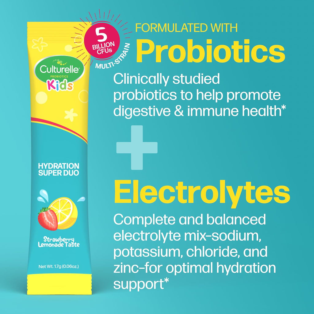 Kids' probiotics with electrolytes