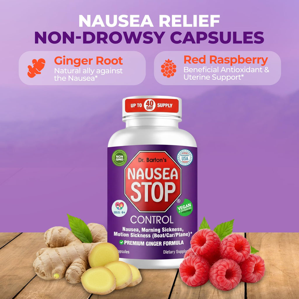 kids safe ginger nausea relief