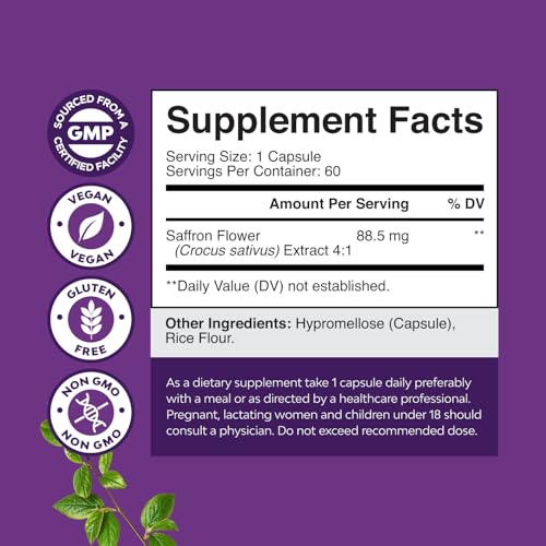 Kids saffron extract gummy multivitamin