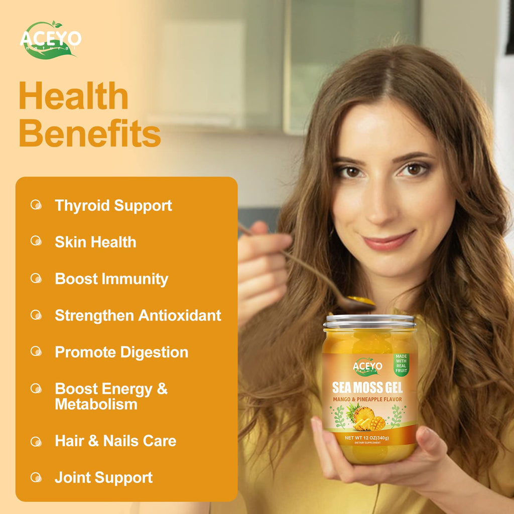 Kids sea moss gel supplement