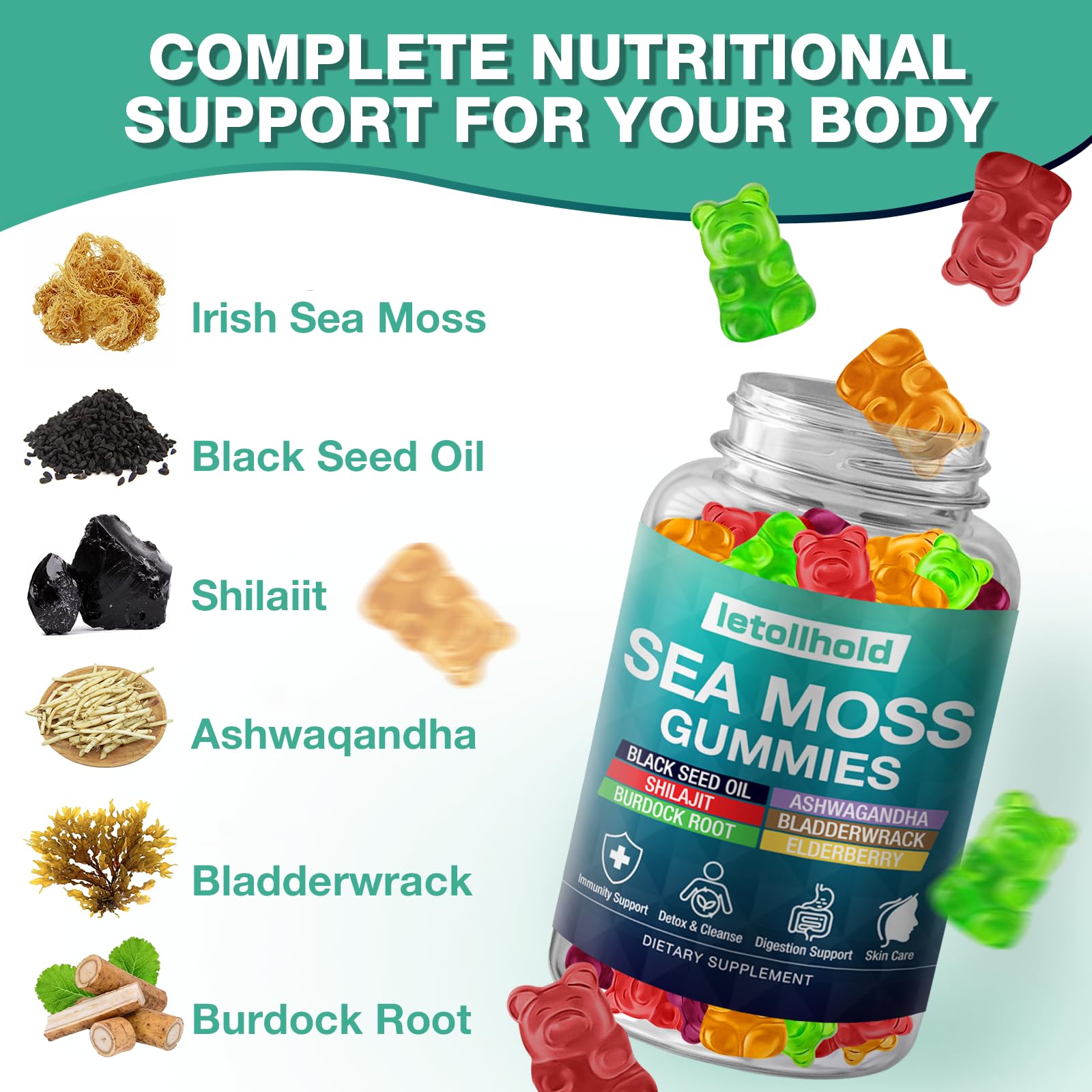 kids sea moss gummy vitamins