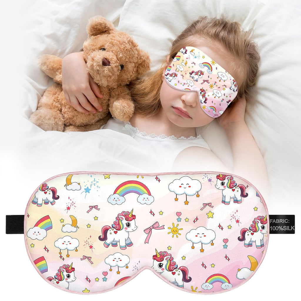 kids silk eye mask for sleep