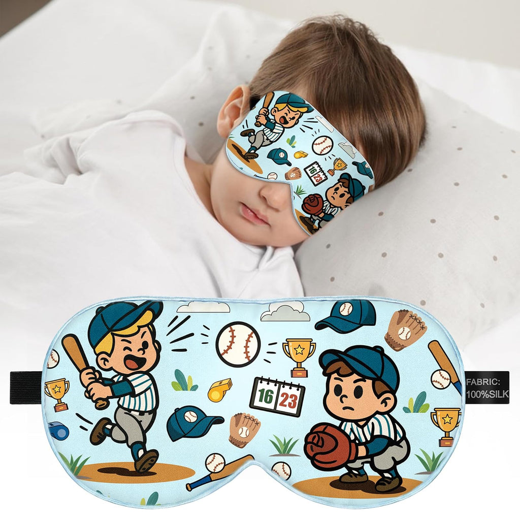 kids silk sleep mask comfort