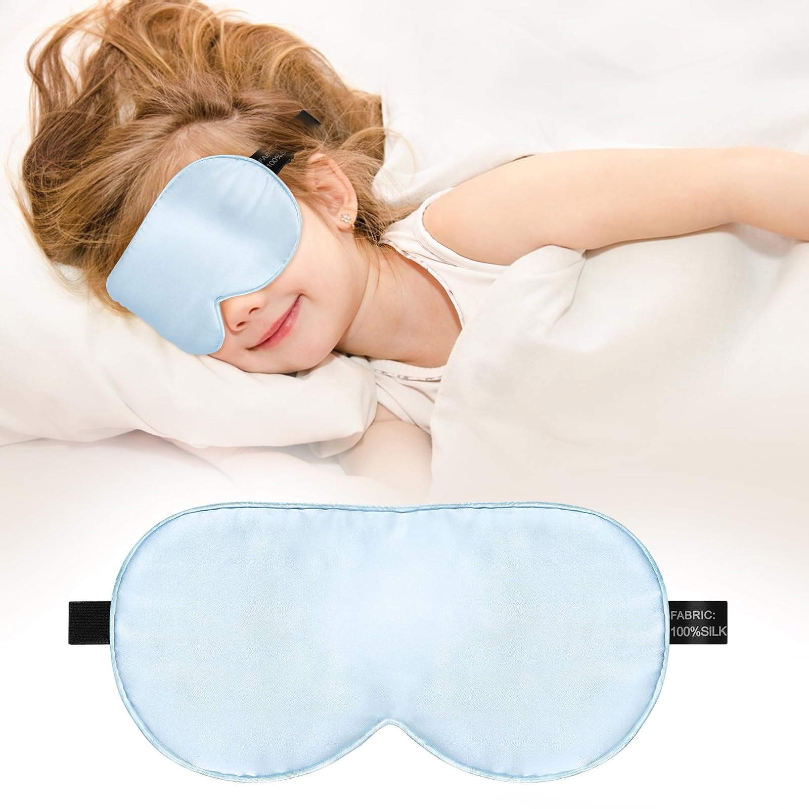 kids silk sleep mask for restful nights