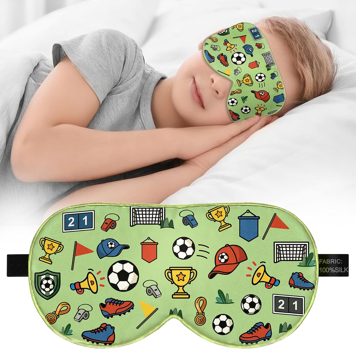 kids silk sleep mask for restful nights