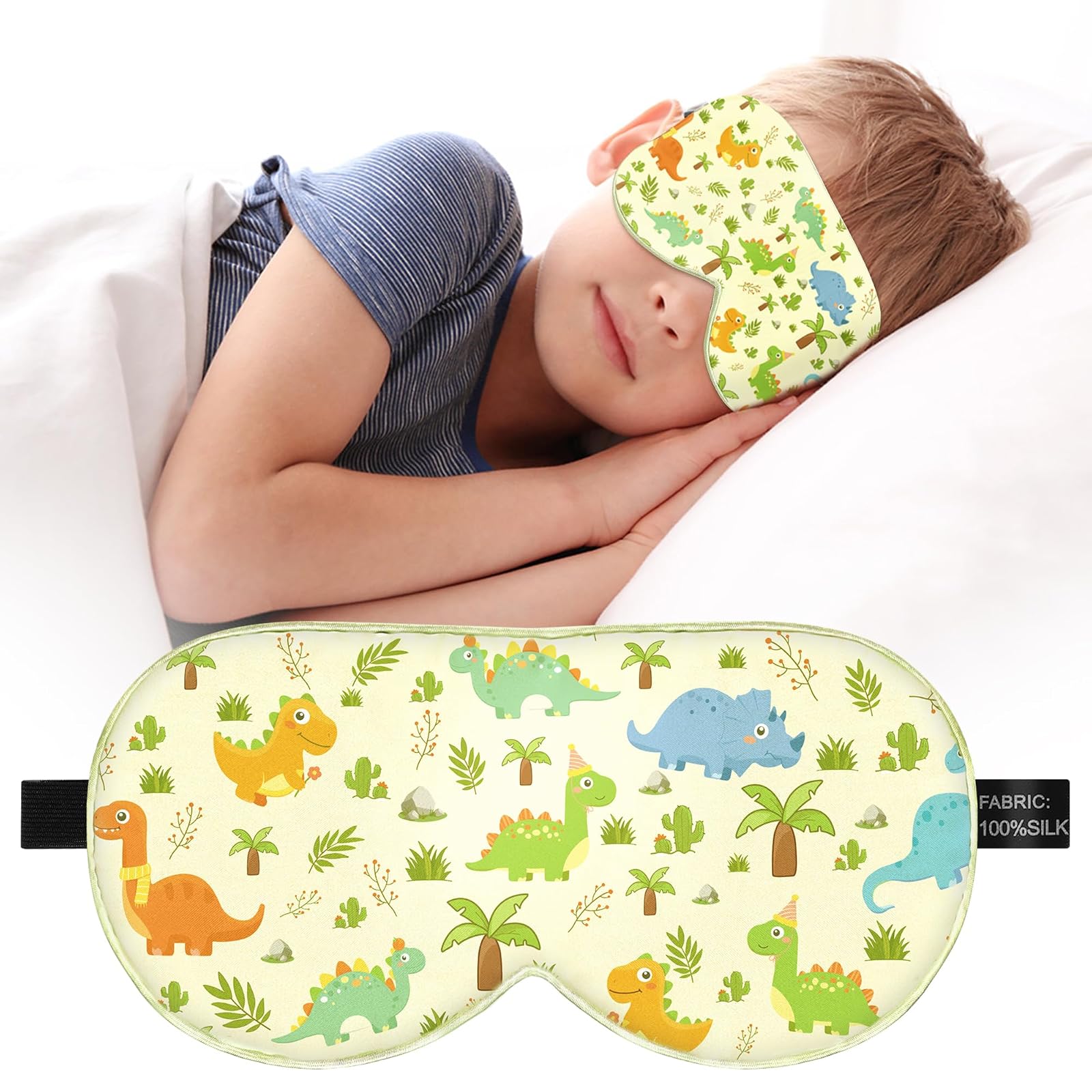 kids silk sleep mask for restful nights