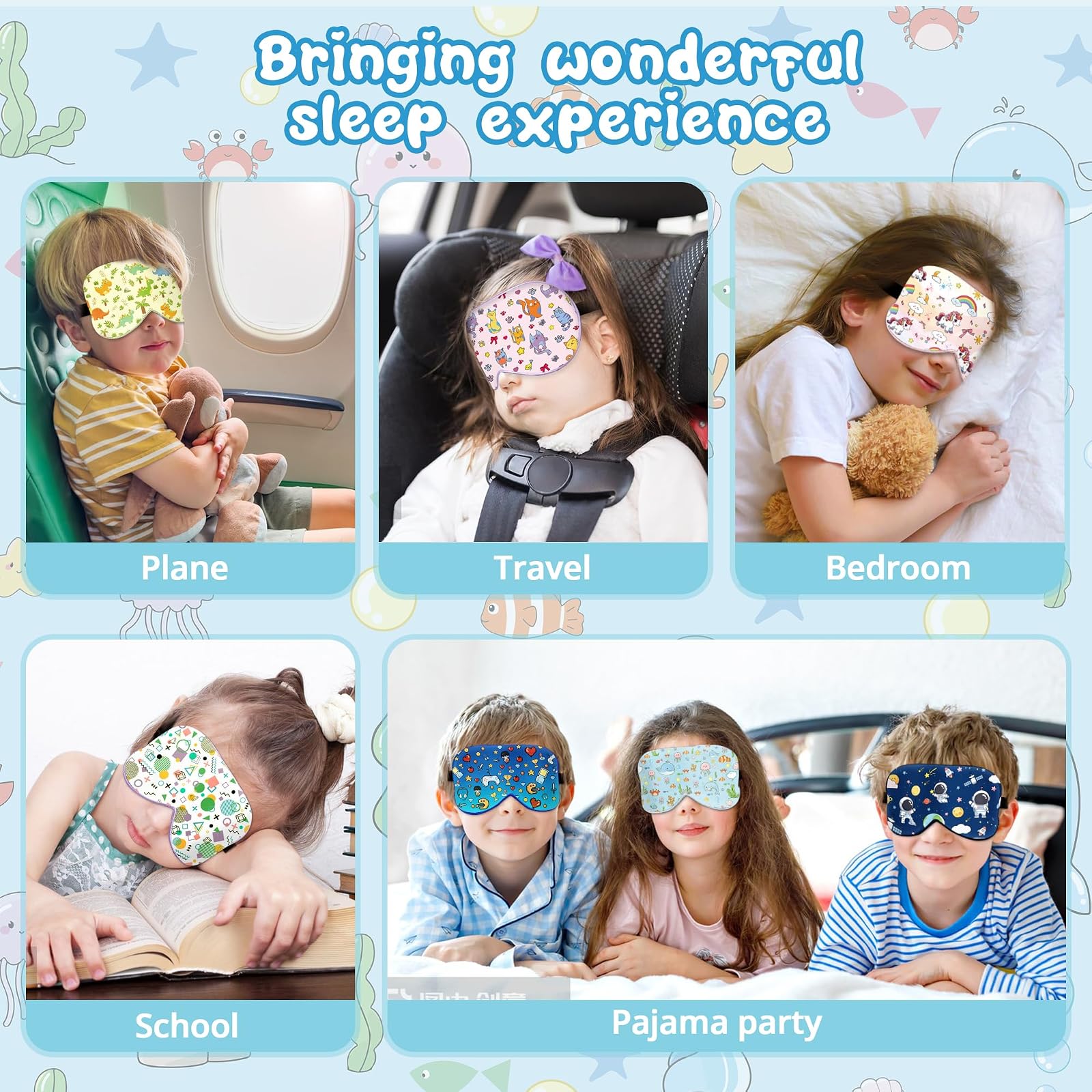 kids sleep mask for better rest