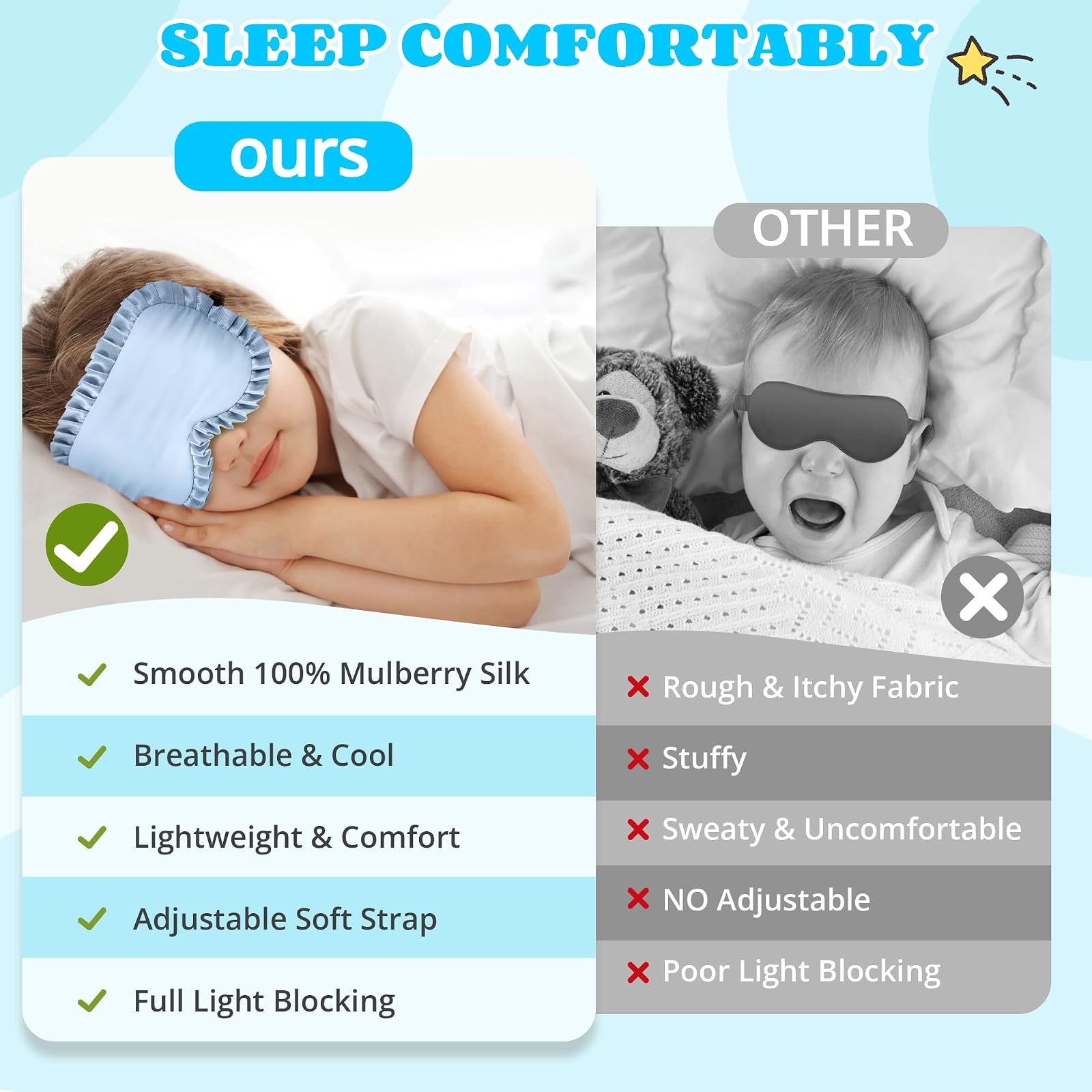 kids sleep mask for restful nights