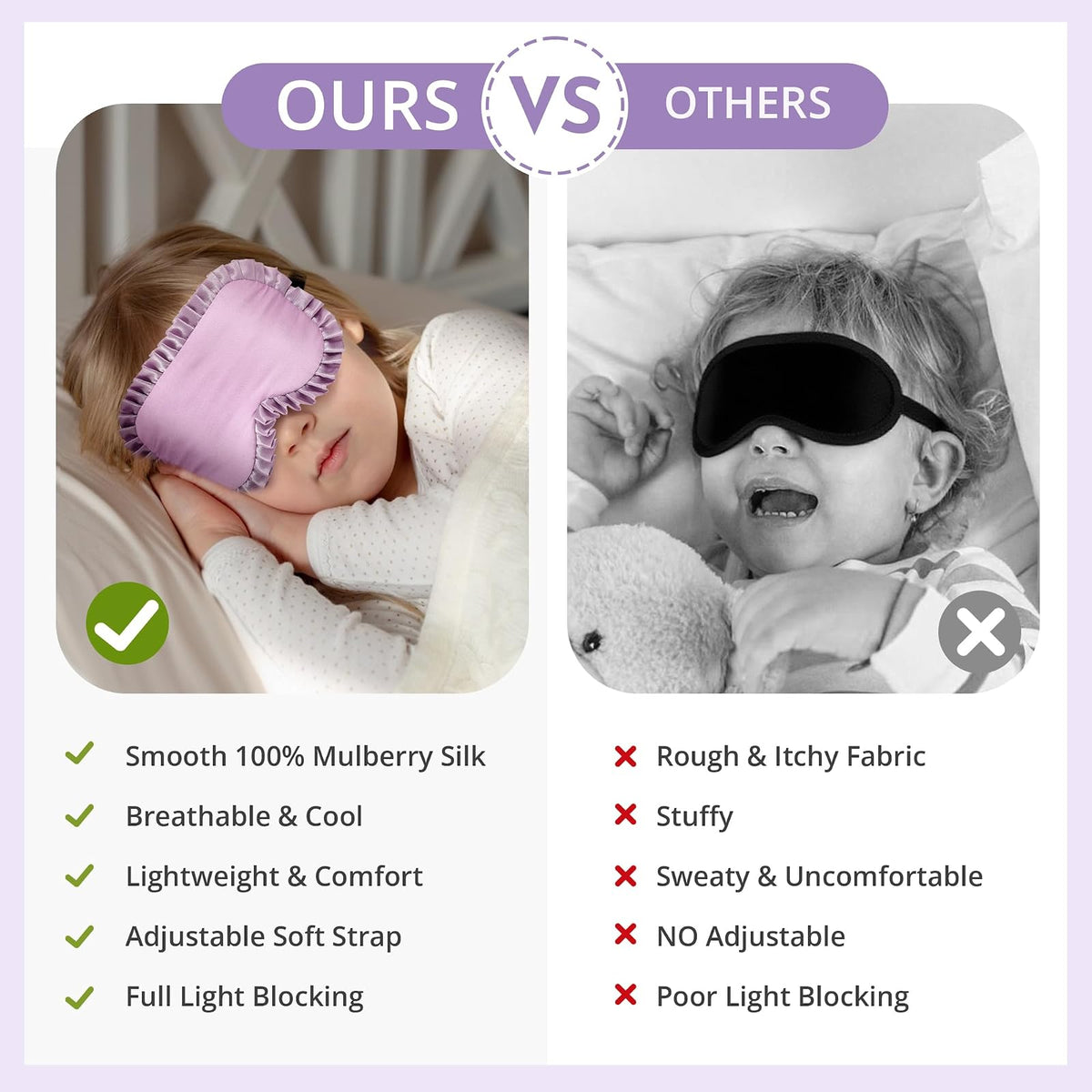 kids sleep mask for travel comfort