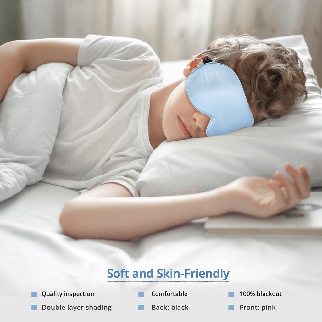 kids sleep mask promotes healthy sleep