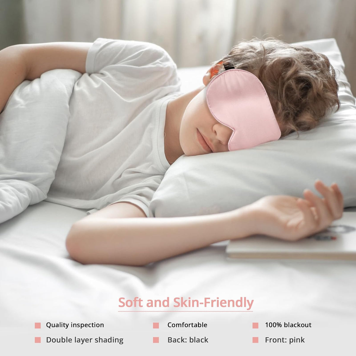 kids sleep mask promotes relaxation