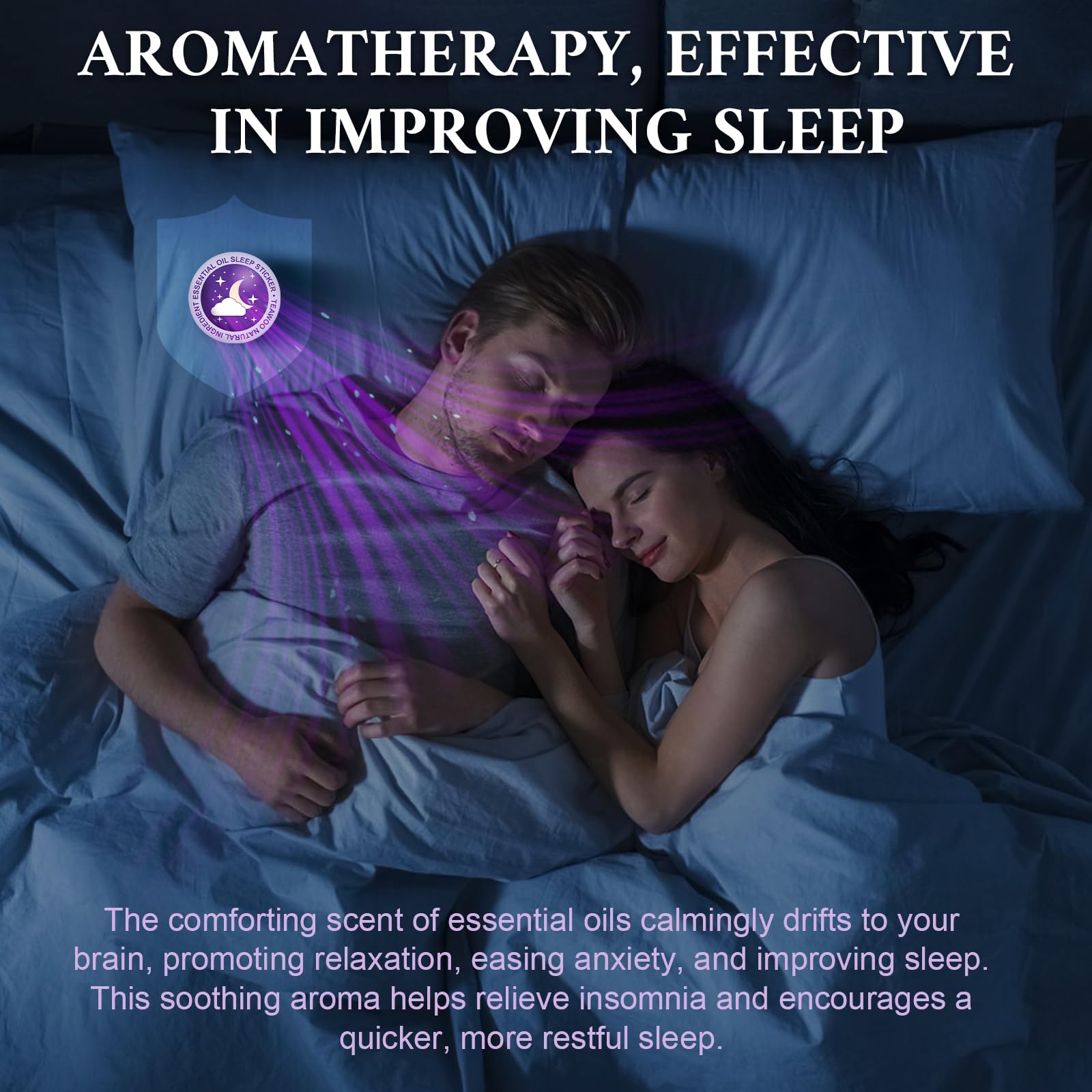 Kids sleep patches with calming ingredients