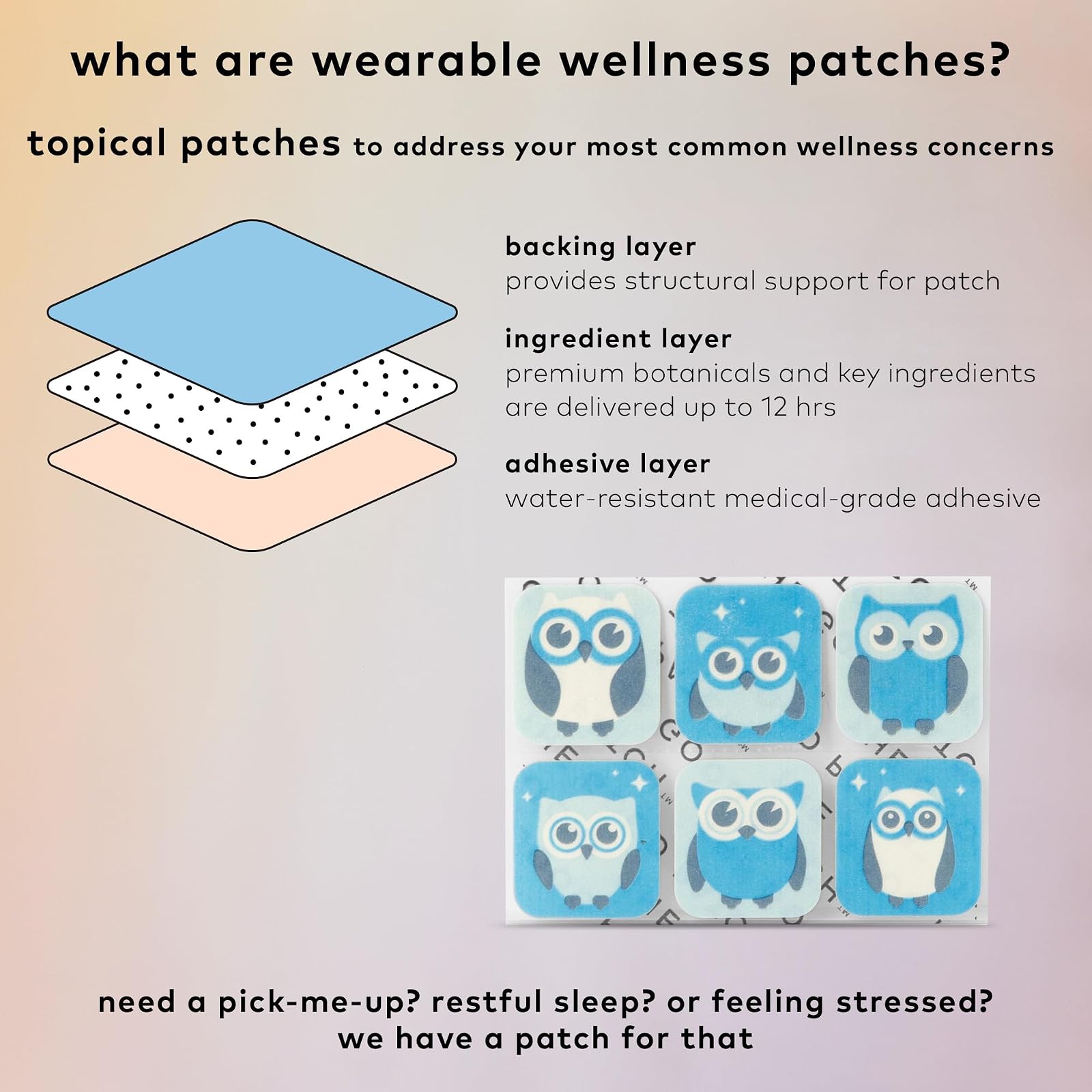 kids sleep support with patches