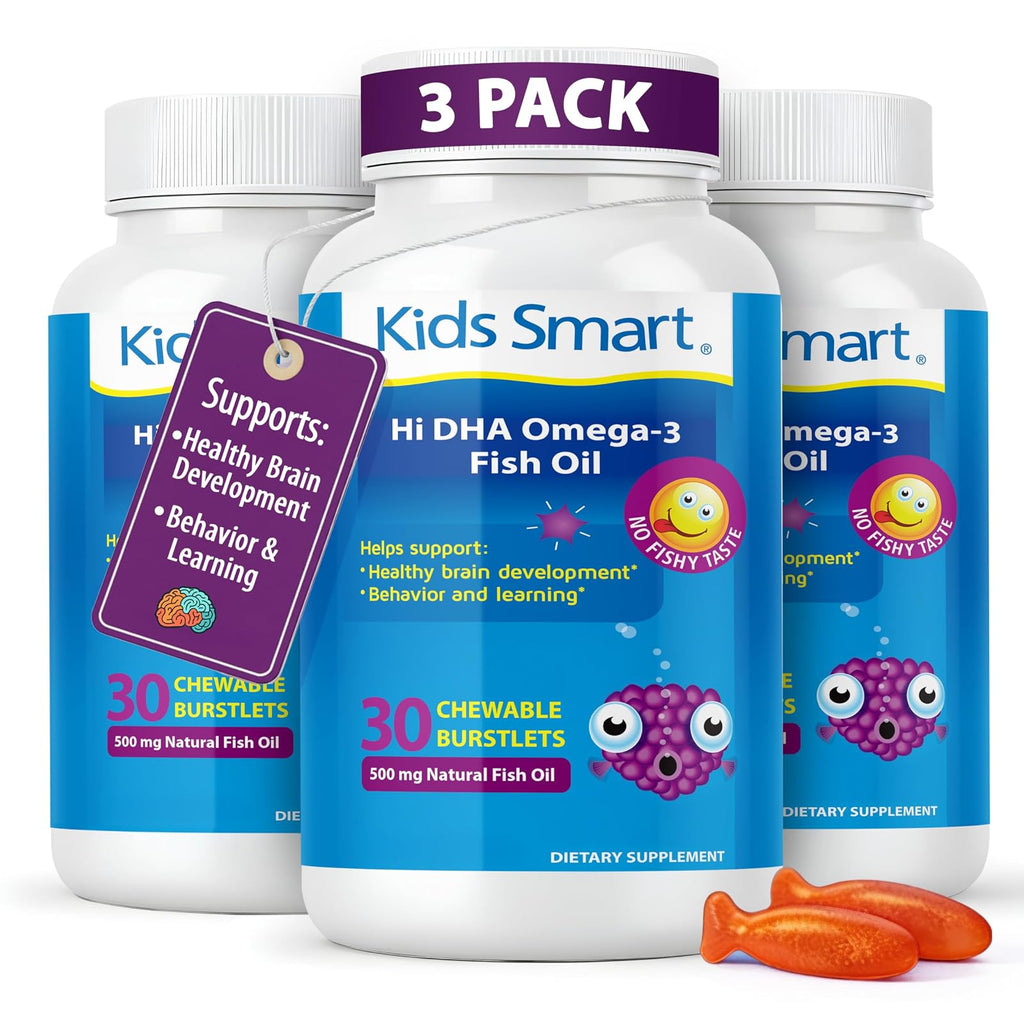 KIDS SMART DHA Omega-3 benefits