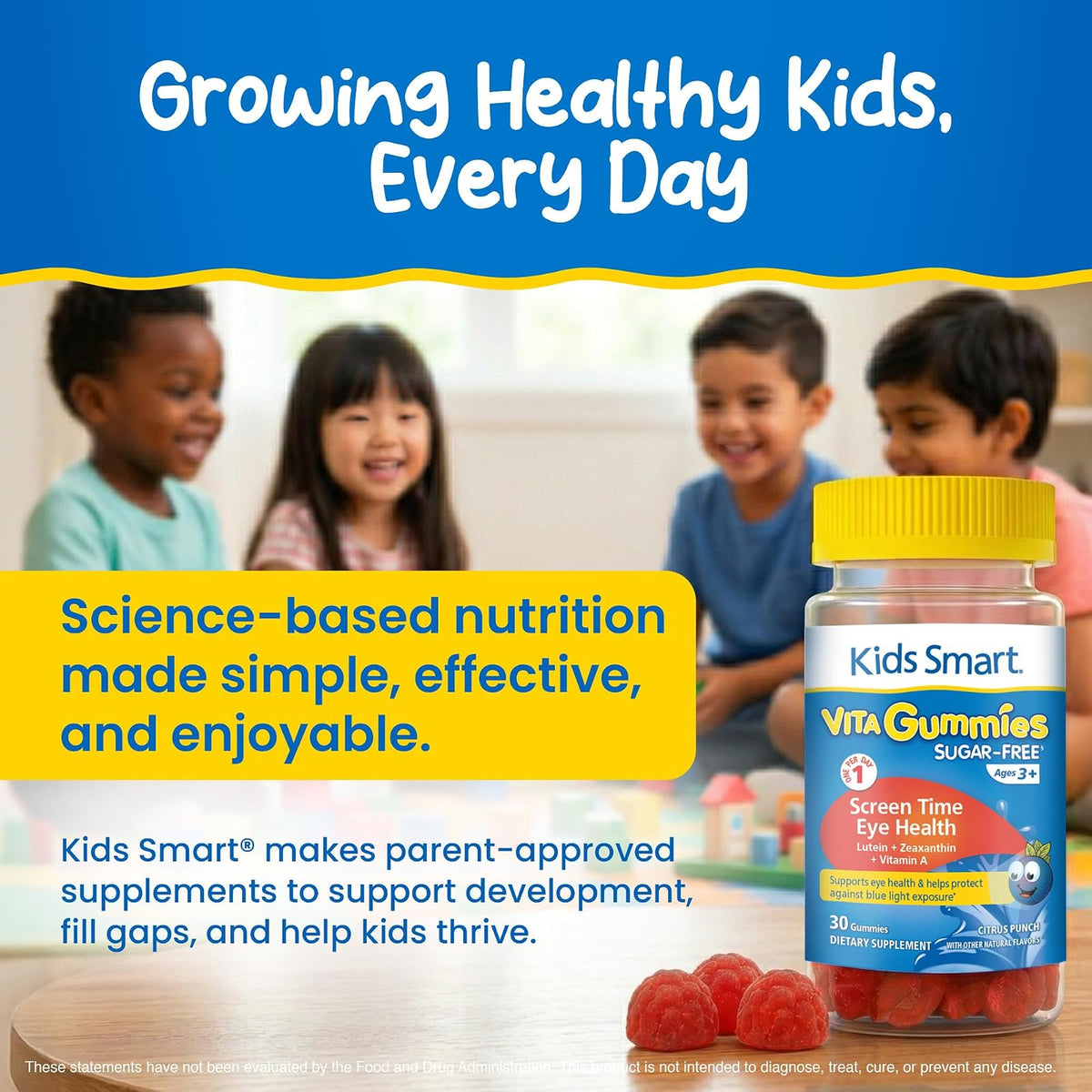 KIDS SMART vitamins for healthy eyes