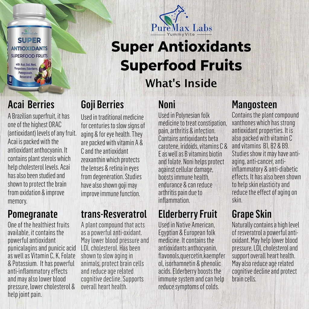 kids Super Antioxidant fruit superfood