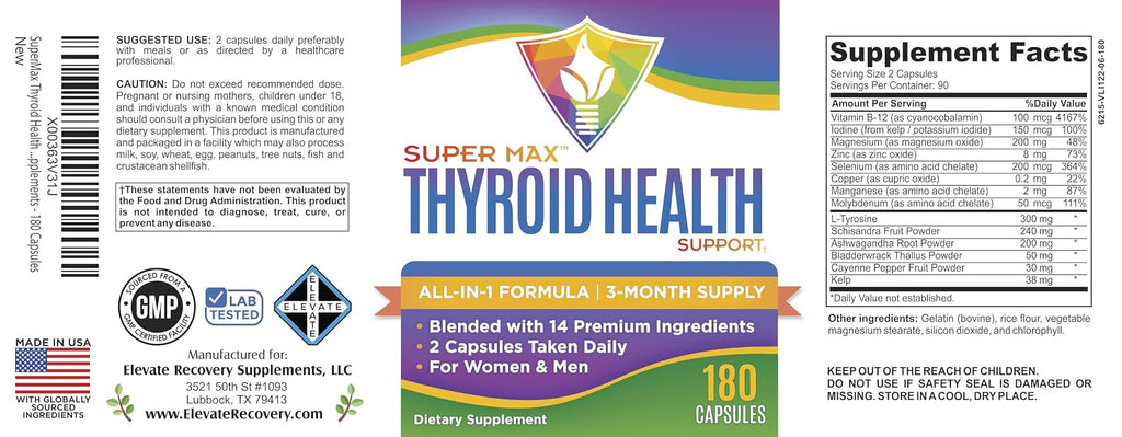 Kids thyroid support gummy multivitamins