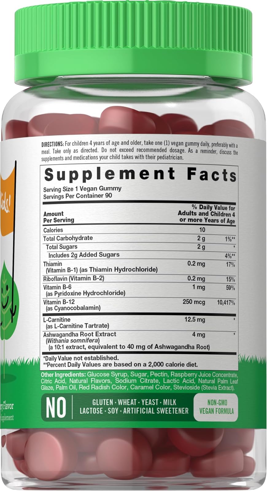 Kids vitamin b complex supplement