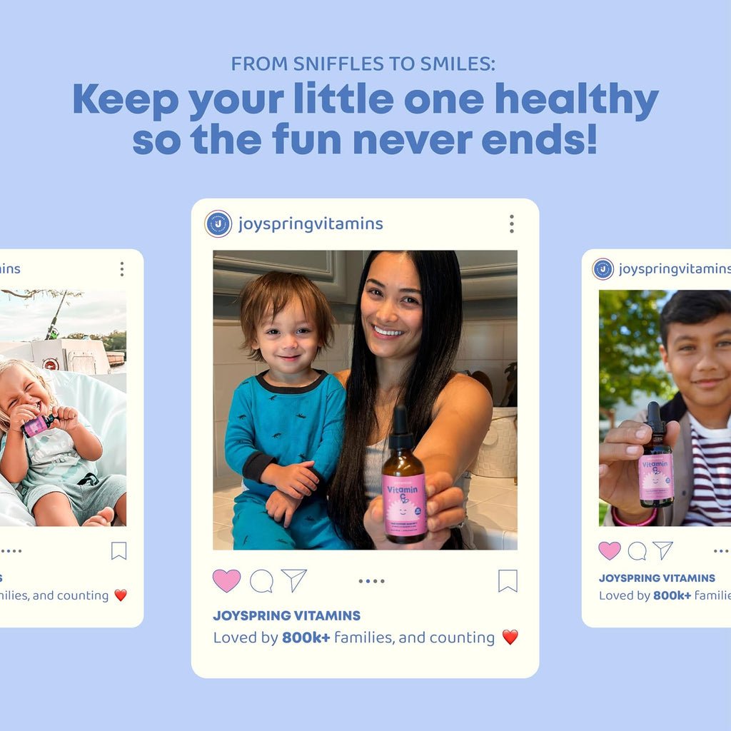 Kids vitamin C drops with elderberry