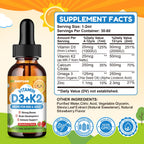 Kids vitamin D3 K2 supplement
