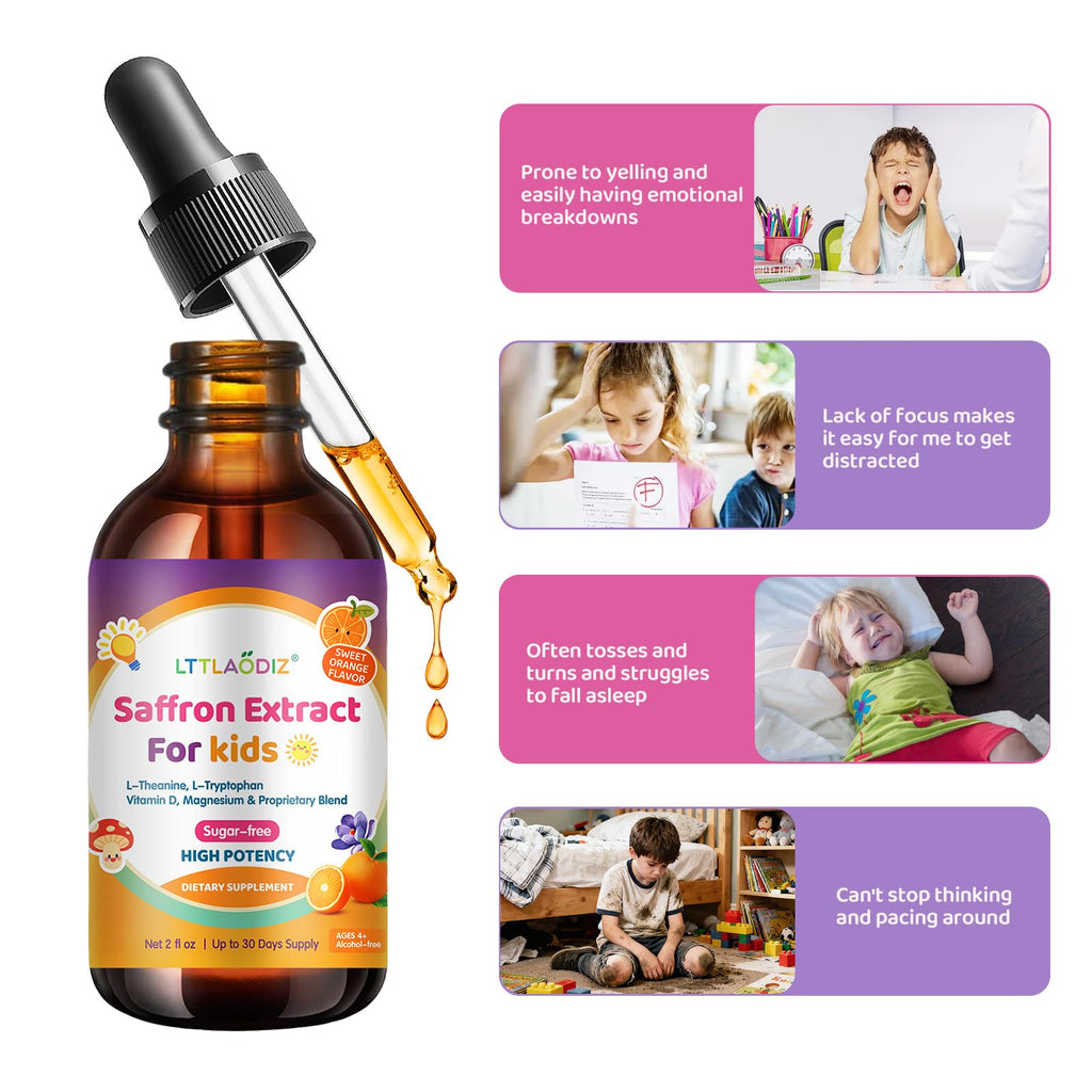 Kids vitamin drops for daily nutrition