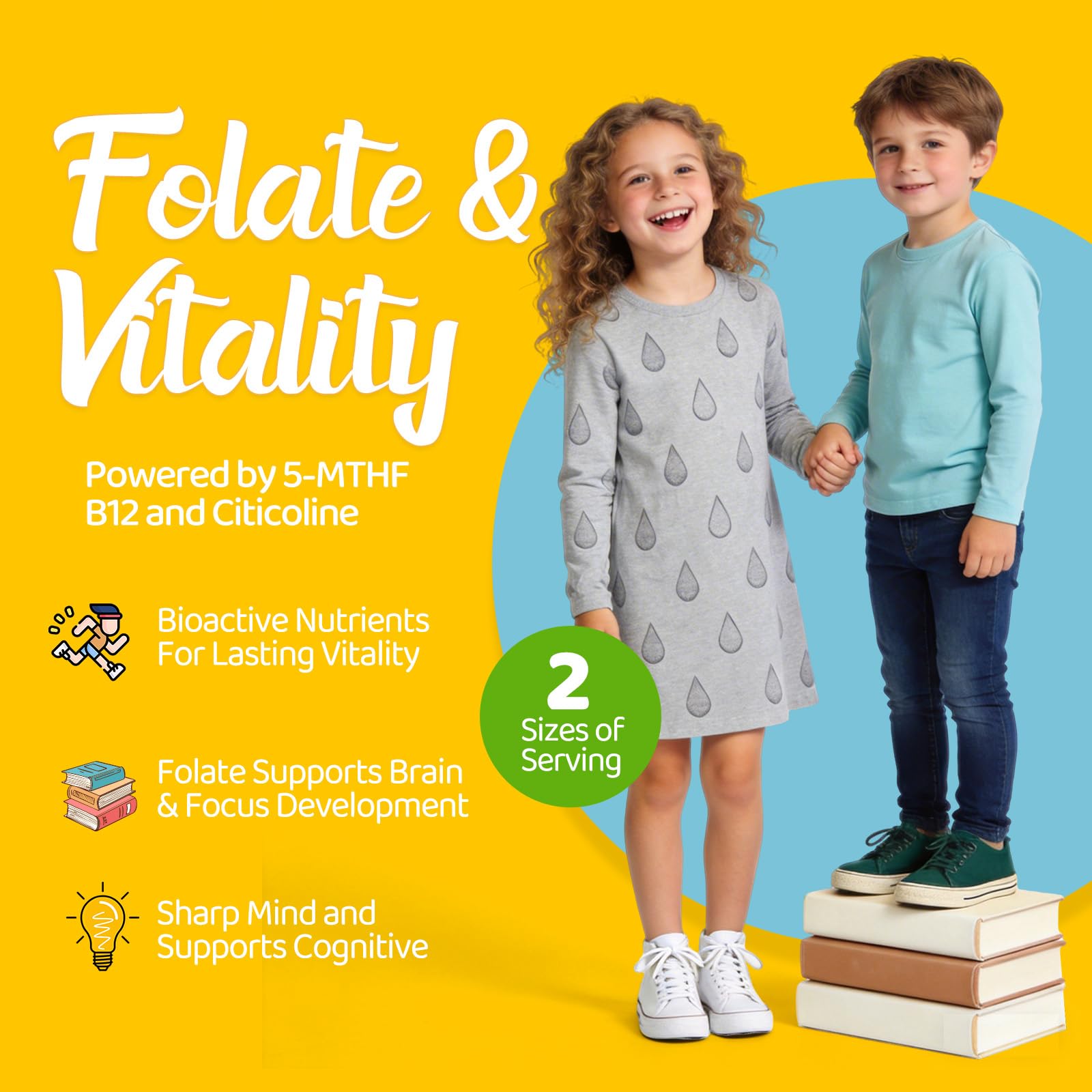 Kids' Vitamin Drops with 5-MTHF