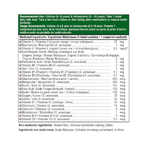 kids vitamin supplements for overall health