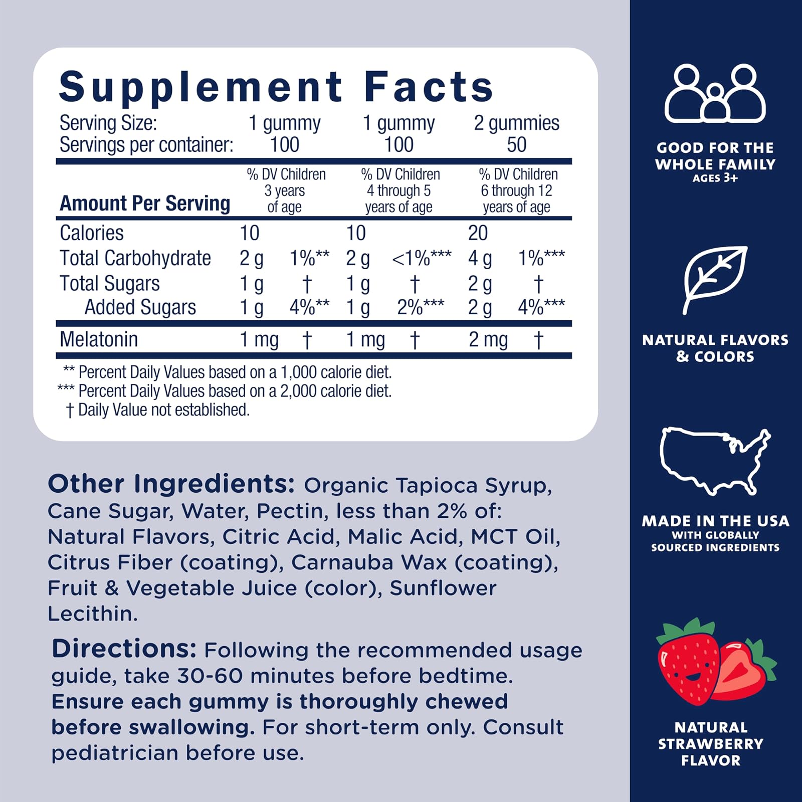 kids vitamins for bedtime routine