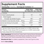 Kids vitamins for better iron absorption
