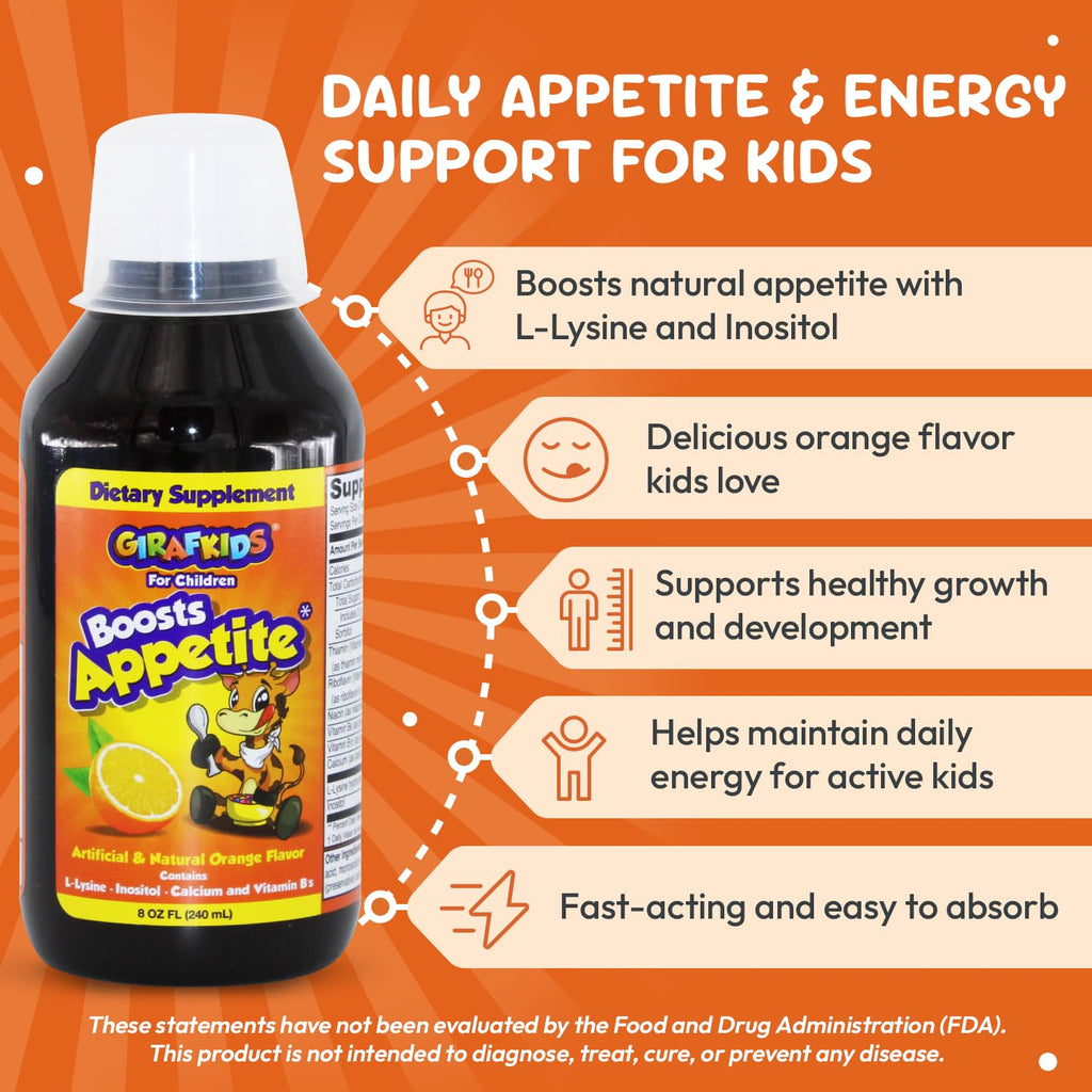 Kids vitamins for healthy appetite