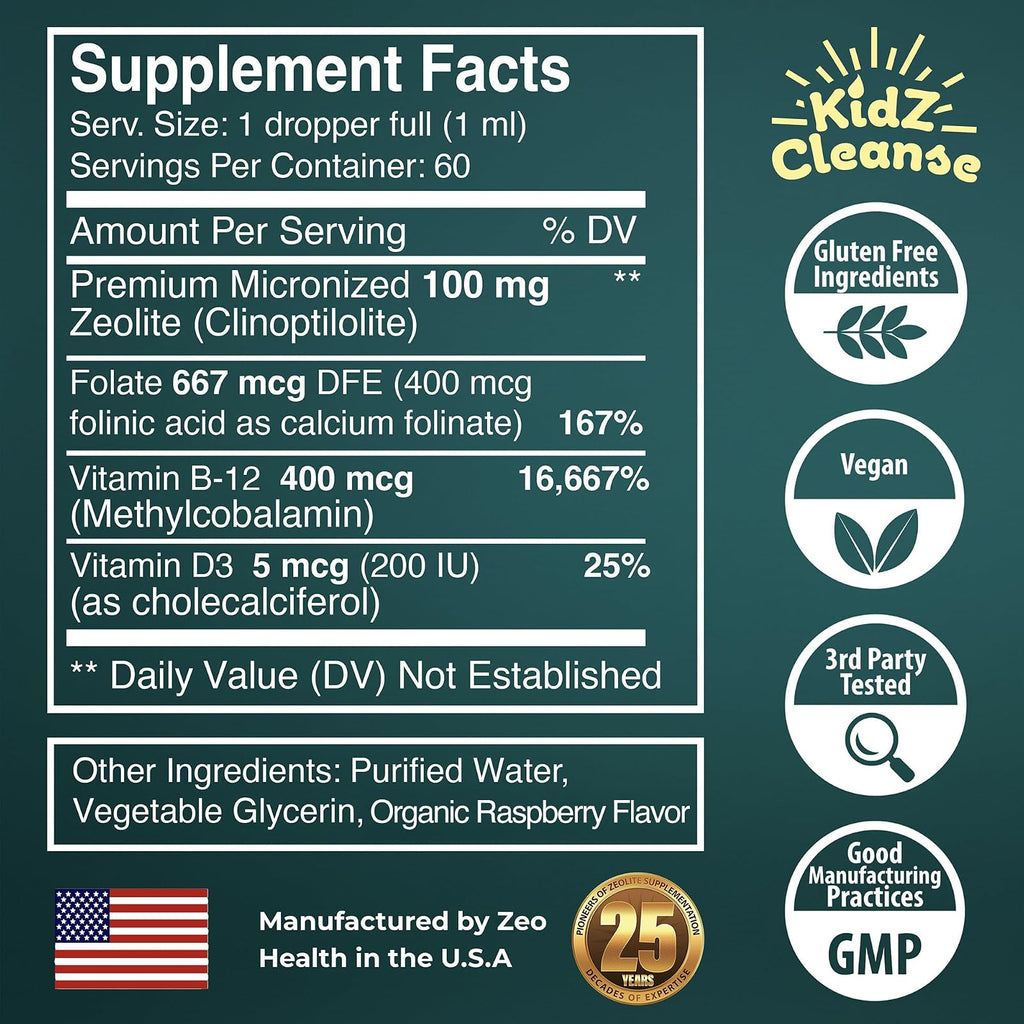 Kids vitamins for optimal growth