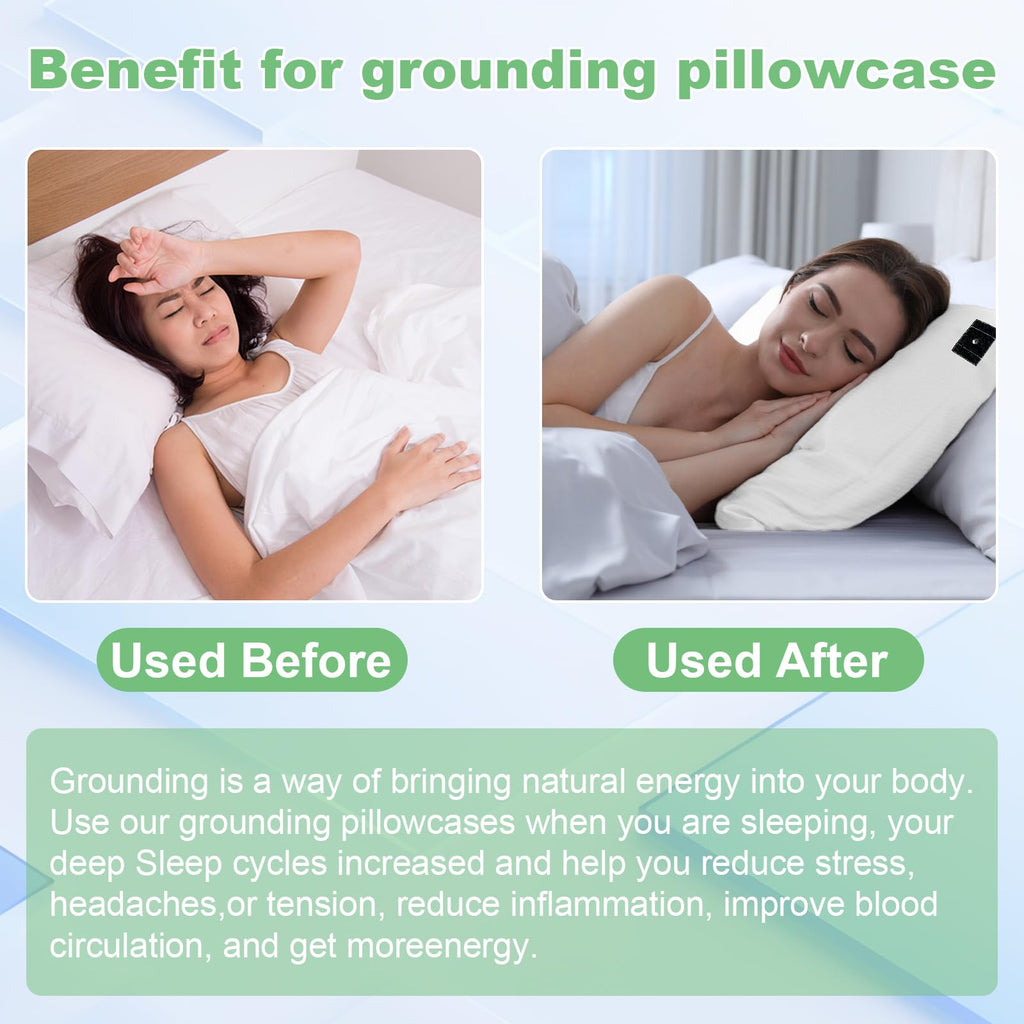 Kids vitamins pillowcase with silver technology