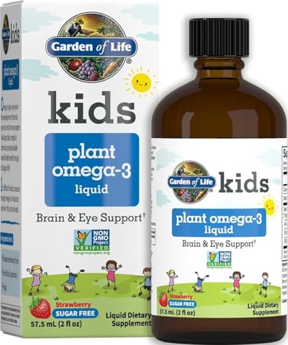 kids vitamins plant omega-3 supplement
