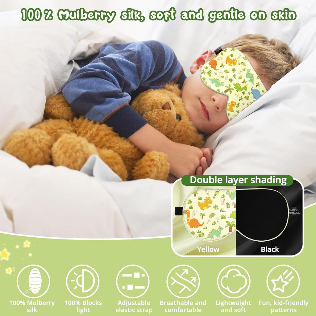 kids vitamins sleep aid with silk mask