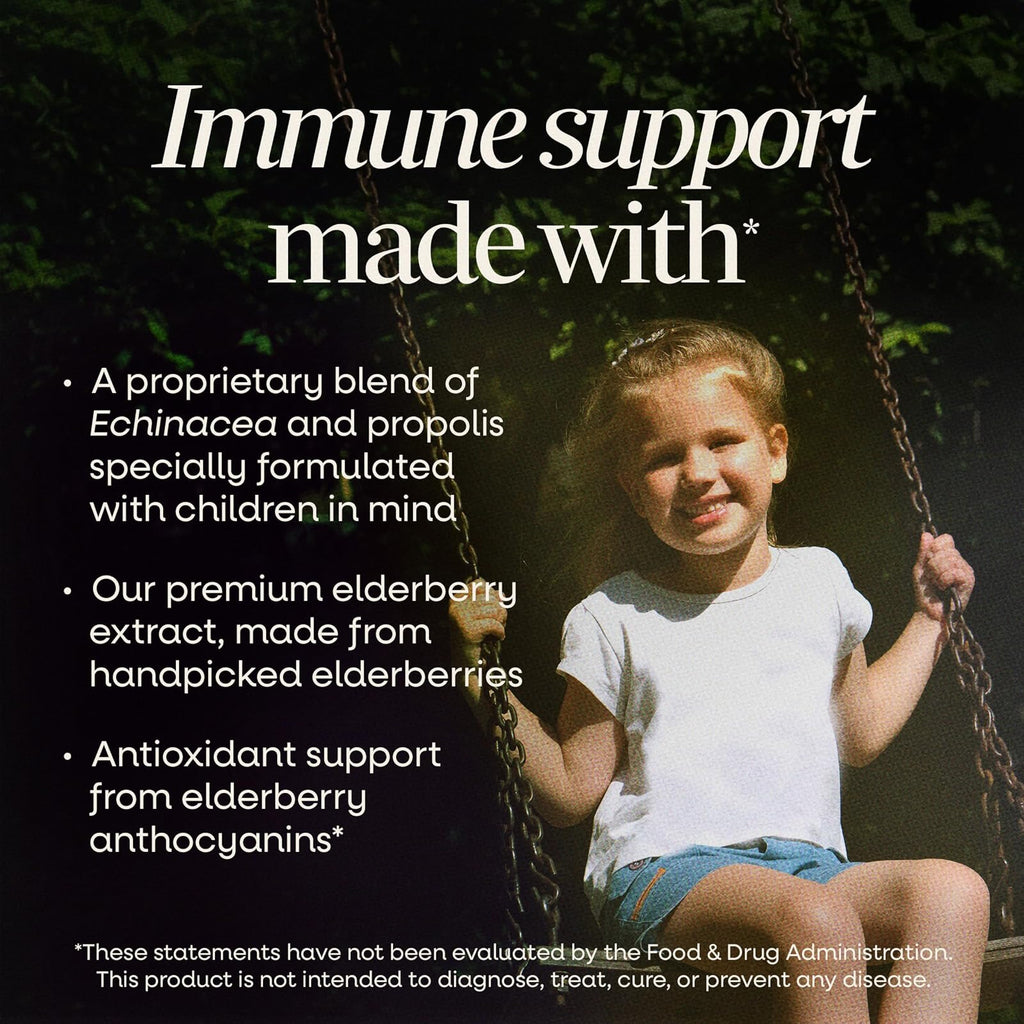 kids vitamins with elderberry extract